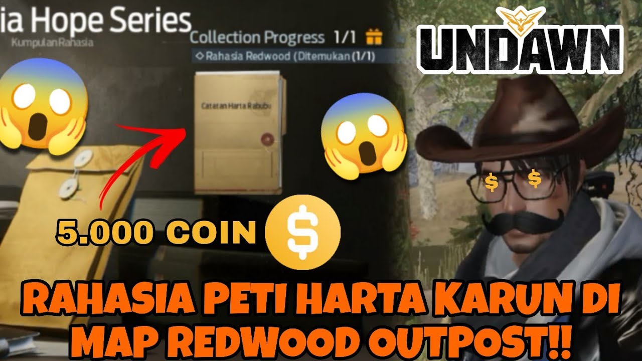 Tempat Rahasia Peti Harta Karun Yang Ada Di Map Redwood Outpost!! 😱 ...