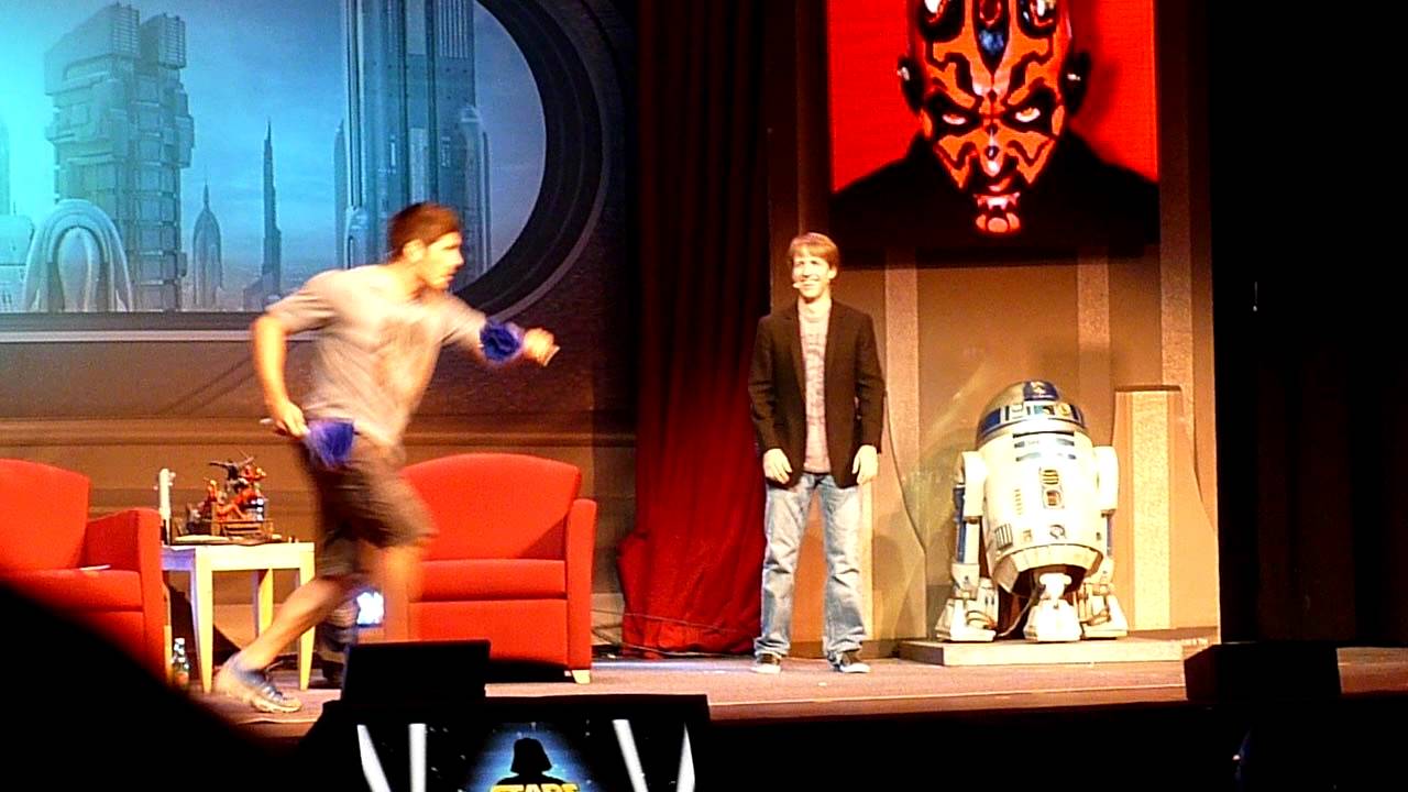 Star Wars Weekends 2011 - Ray Park...Martial Arts? - YouTube
