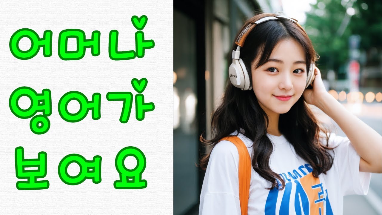 영어가 보여요 계속 들으면 당신의 영어가 성장합니다 There Is 기초 영어 반복 학습 연속 듣기 자주 쓰는