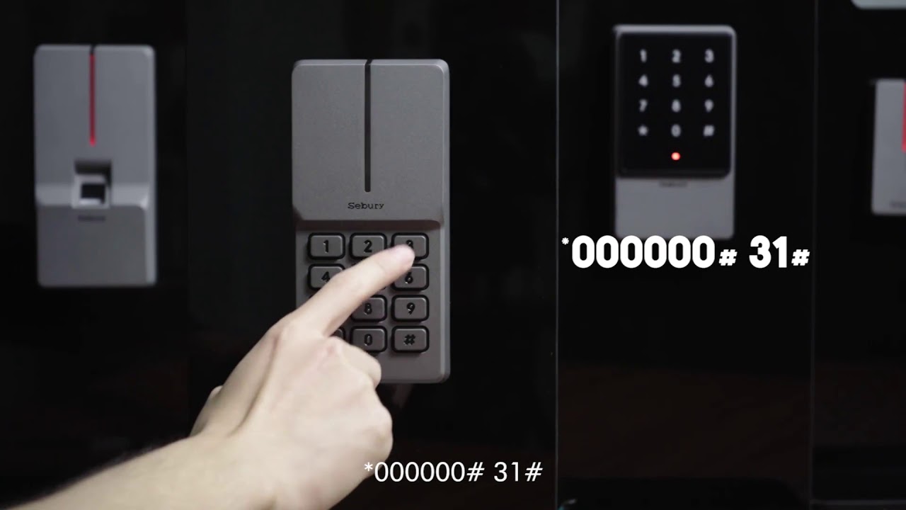 Sebury sKey2 RFID Reader Access Controller Function Introduction and ...
