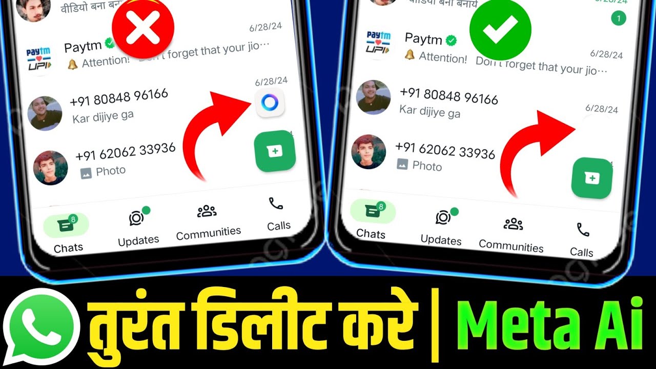 How to Remove WhatsApp Ask Meta Ai Anything | WhatsApp Ask meta Ai ...