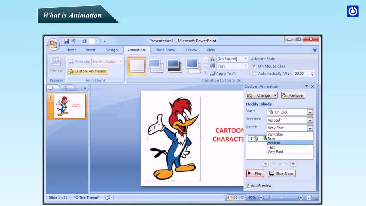 Animations In PowerPoint YouTube Animations In PowerPoint YouTube