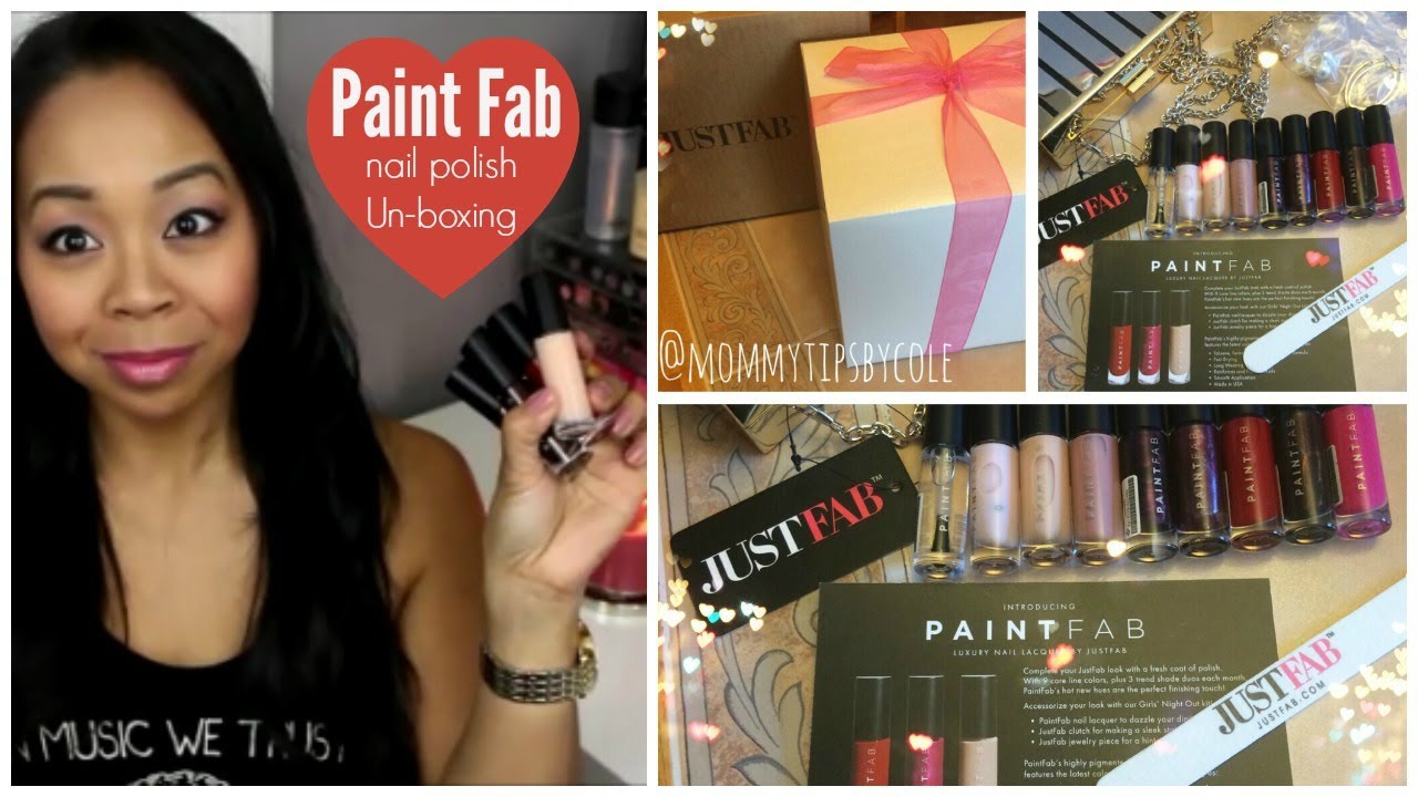 PAINT FAB Un-boxing - New Nail Polishes! - YouTube