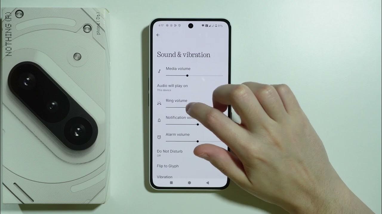 Nothing Phone 3a/3a Pro: How to Change Volume without Buttons - YouTube