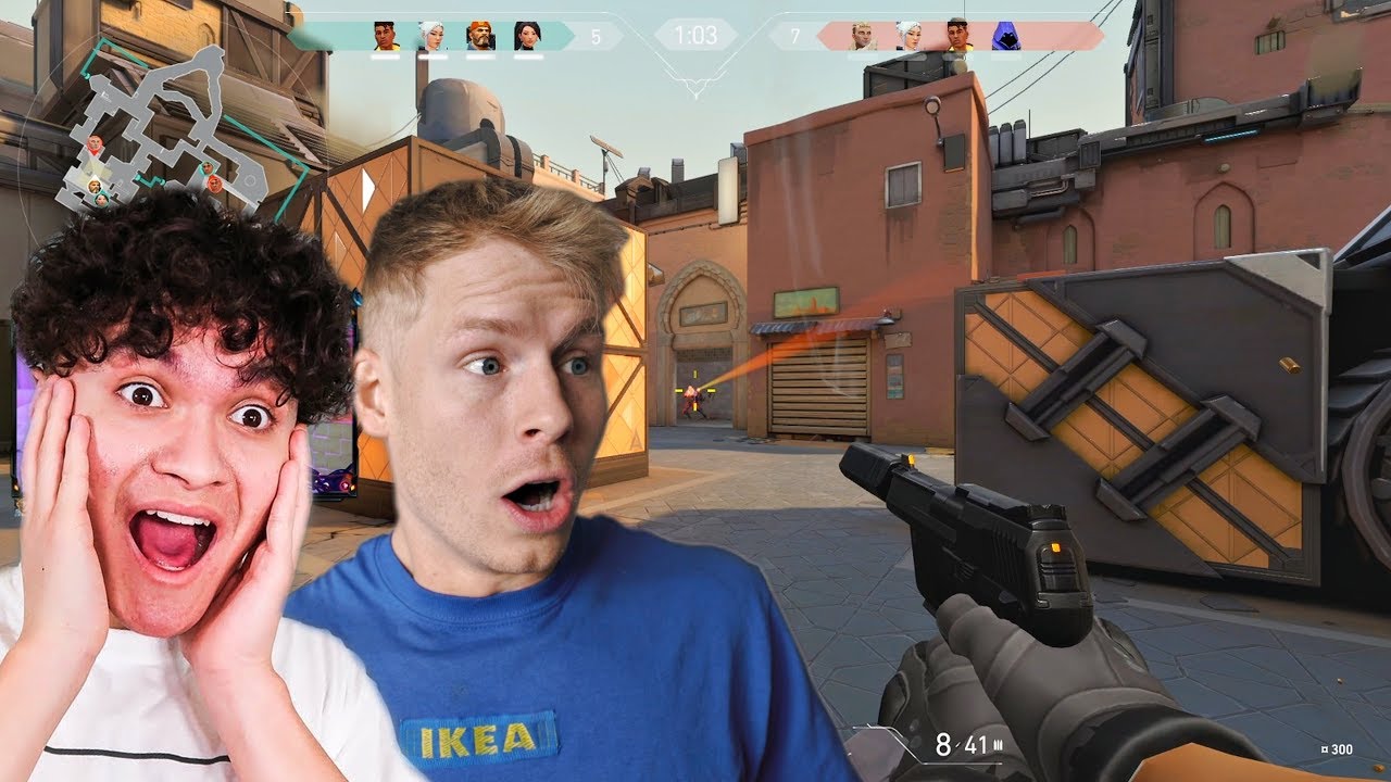 FaZe Teeqo First Ever VALORANT Game! ft. FaZe Jarvis, Apex, Blaze ...