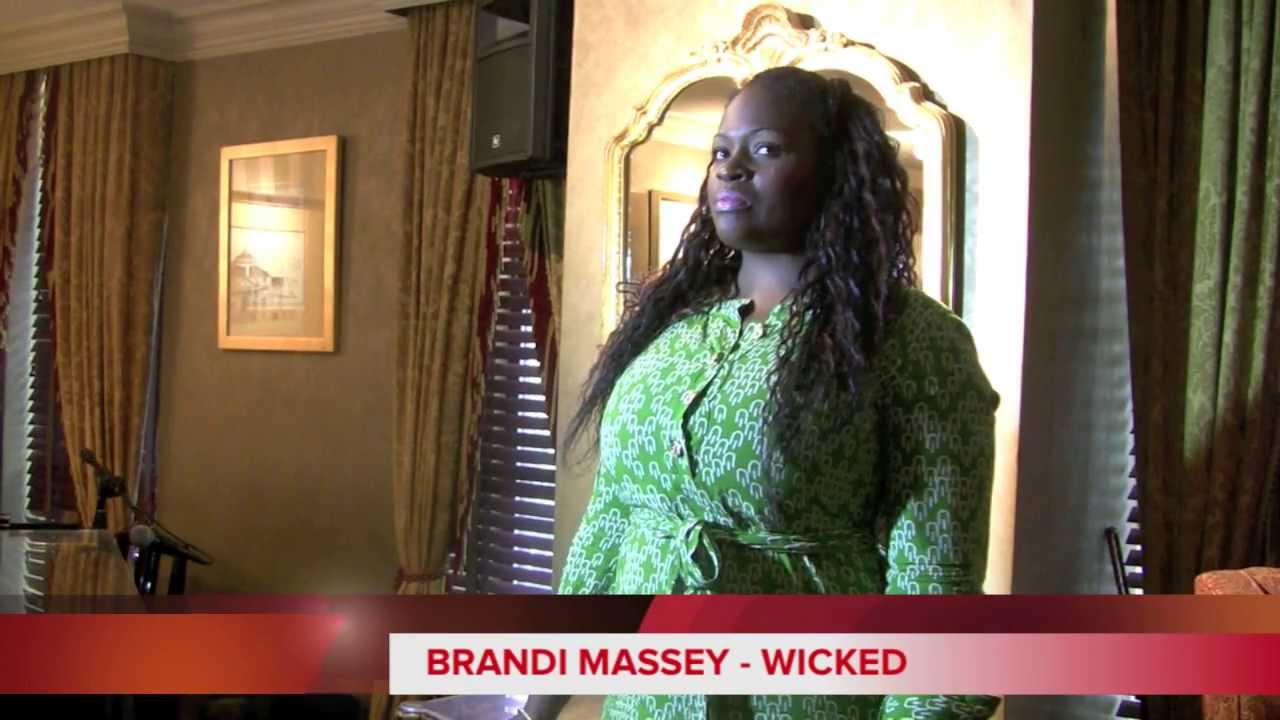 BRANDI MASSEY - FROM WICKED AND MALAN BRETON FROM PROJECT RUNWAY - YouTube