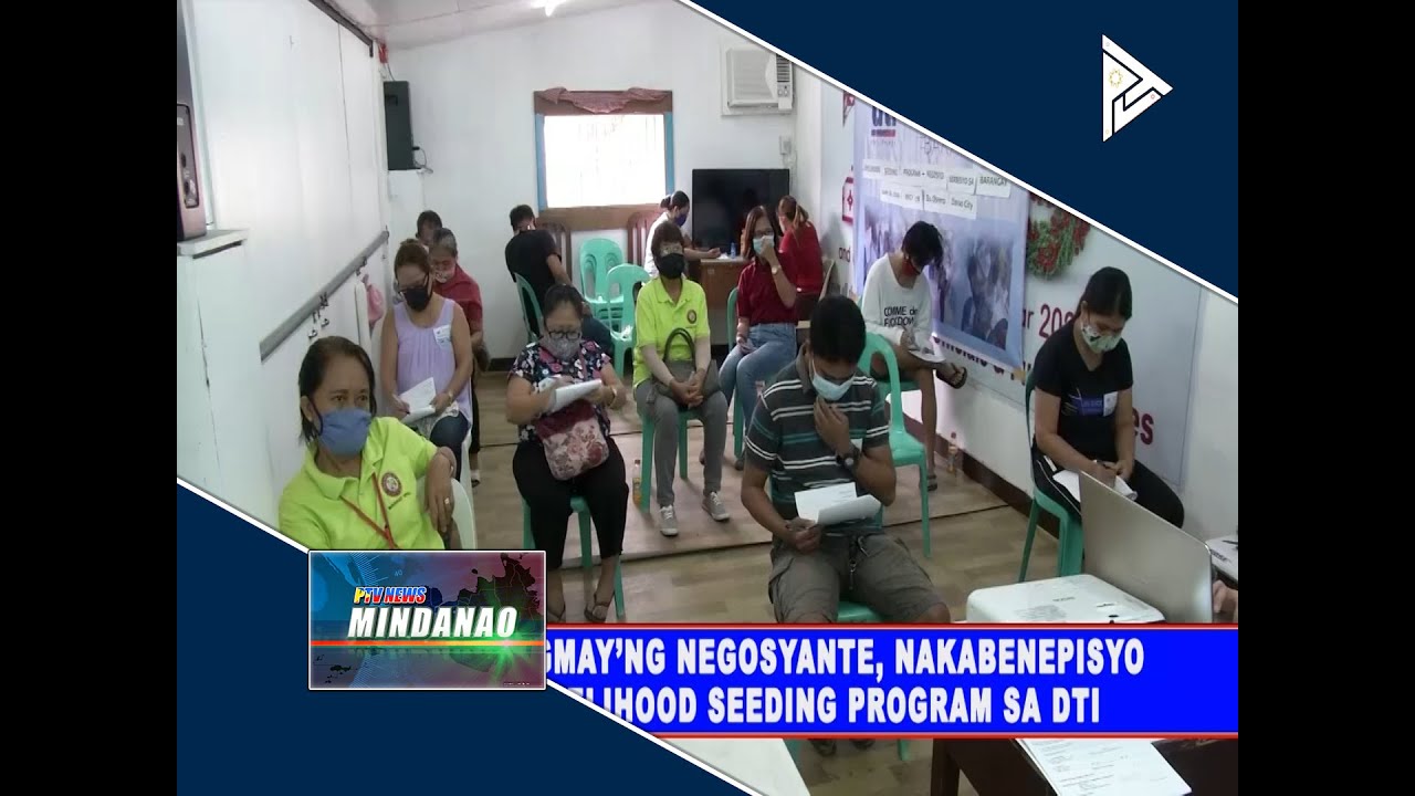 Mga gagmayn'ng negosyante, nakabenepisyo sa livelihood seeding program ...