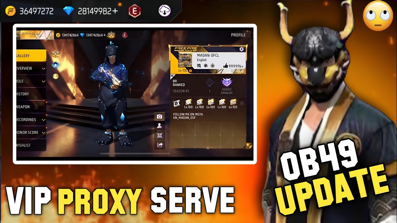 FREE FIRE PROXY 2025 | FREE FIRE VIP PROXY SETUP JUST IN 5 MINUTES😱😍 ...