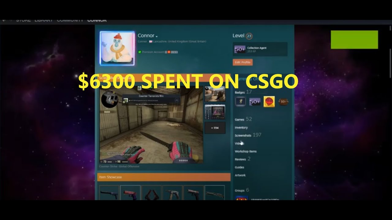 how-to-check-how-much-you-have-spent-in-csgo-on-steam-youtube
