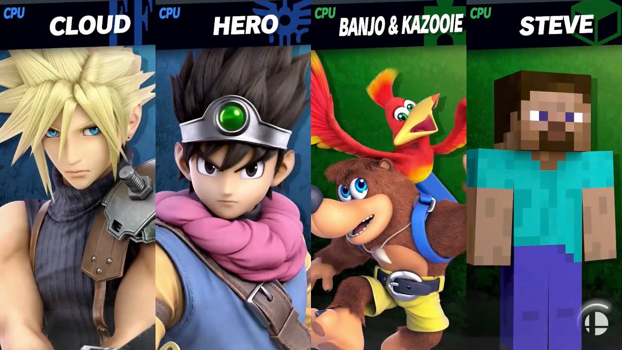 Super Smash Bros. Ultimate - Square Enix vs Microsoft - YouTube