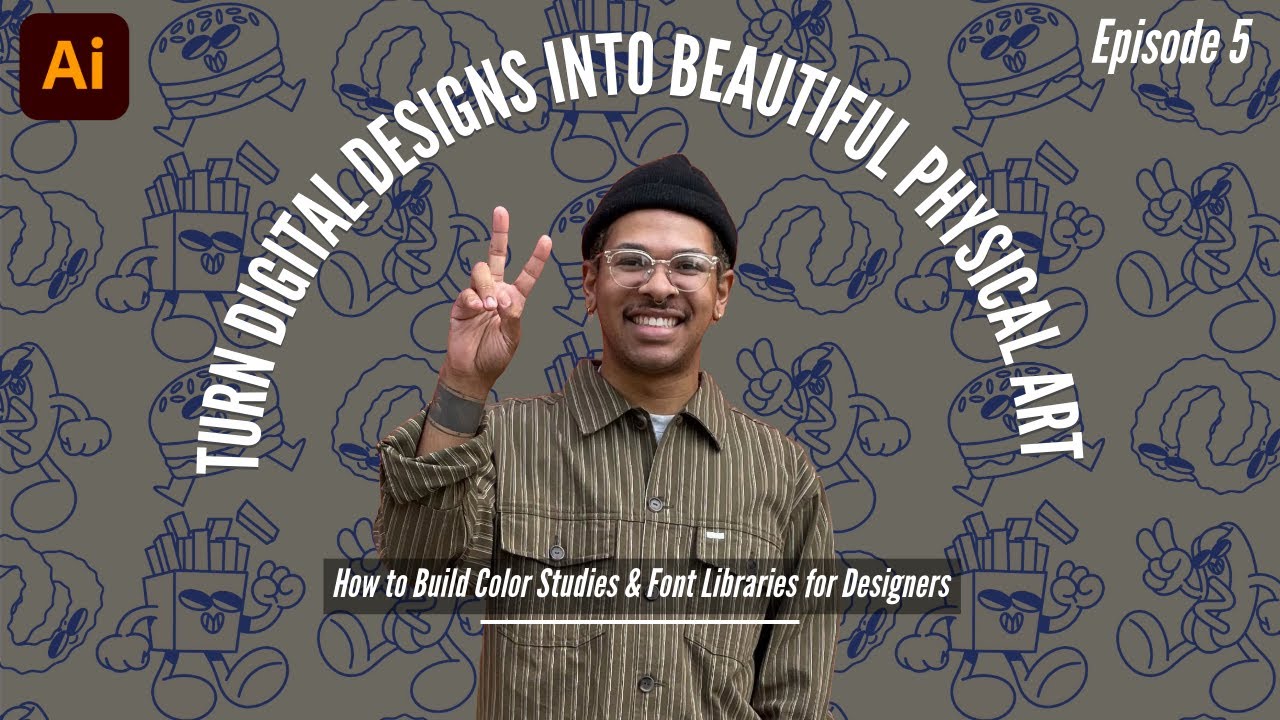 How to Build Color Studies & Font Libraries for Designers | Step-by ...