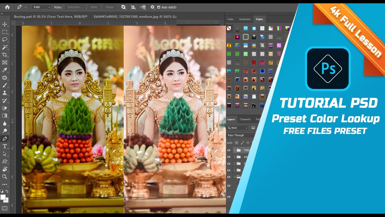 How to Use Preset Color Lookup New 2021 | Adobe Photoshop CC - YouTube
