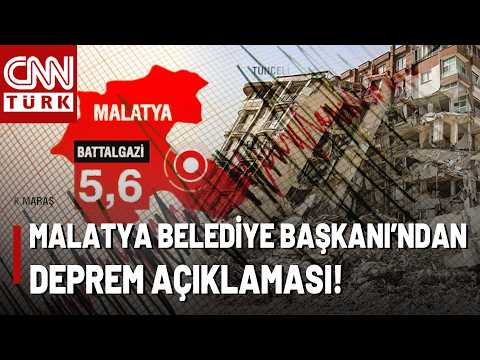 SON DAKİKA🚨Malatya Belediye Başkanı CNN TÜRK'te! \