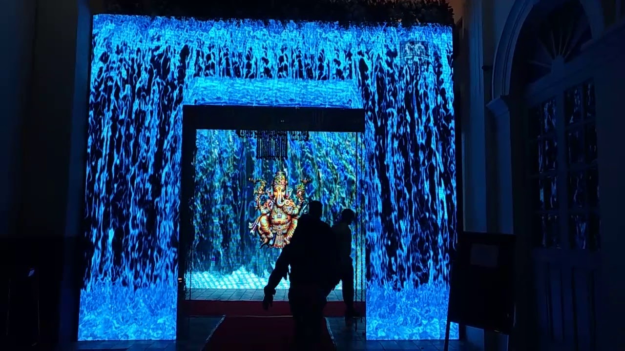 waterfall entrance gate led wall # Shamshad Ahmad # 9935596532 ...