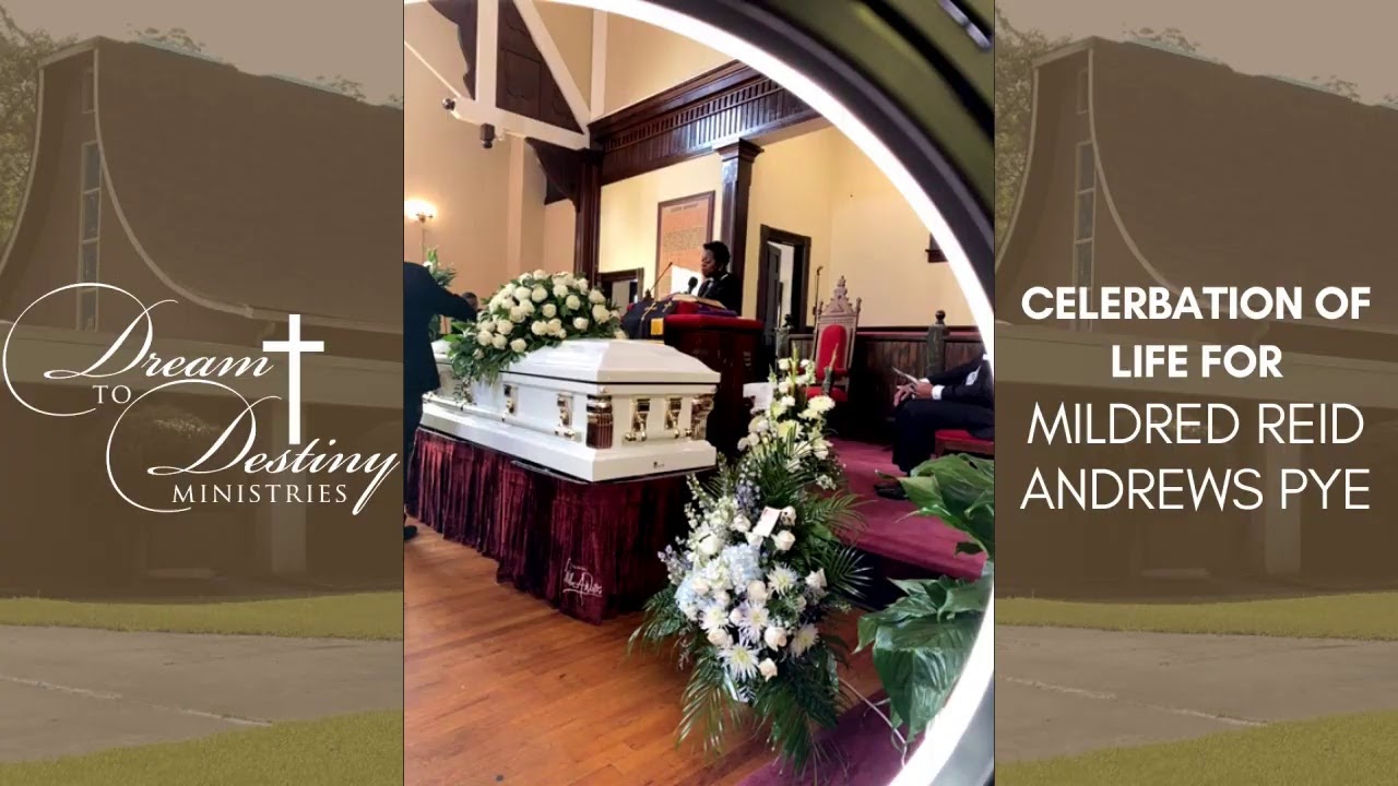 Celebration of Life for MIldred Reid Andrews Pye - YouTube