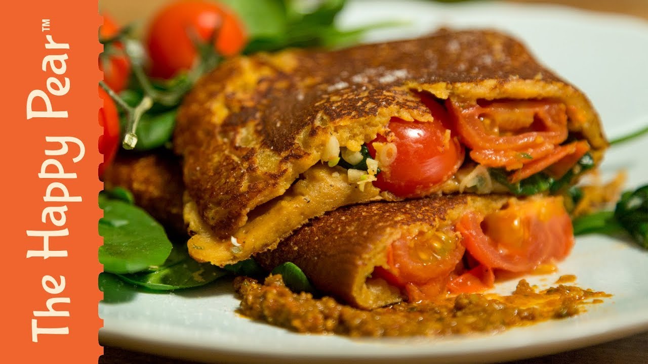 ULTIMATE VEGAN OMELETTE | THE HAPPY PEAR - Recipe Chronicle