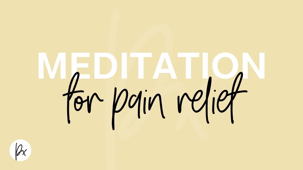 Meditation for pain relief. Guided visualisation 2019 - YouTube