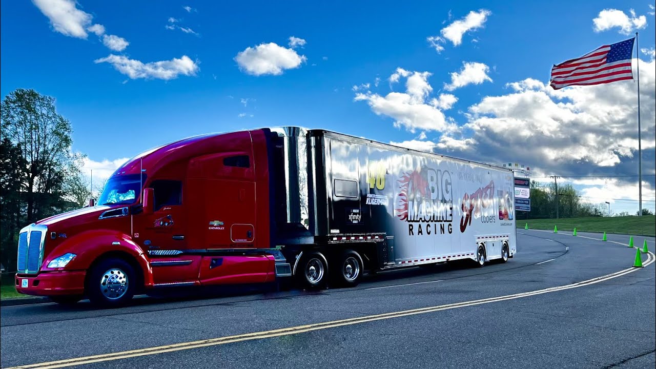 Full Race Weekend as a NASCAR Xfinity Hauler Driver - YouTube