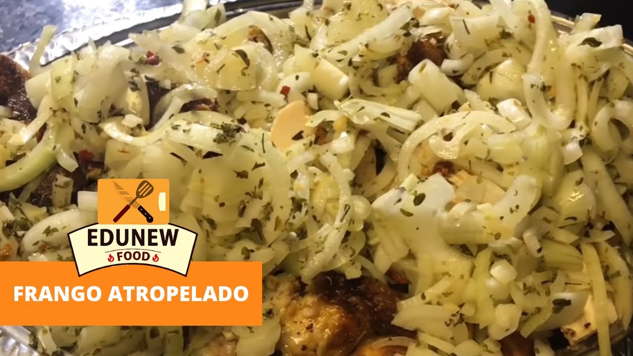 COMO FAZER UM FRANGO ATROPELADO NA BRASA - EDUNEW FOOD - YouTube
