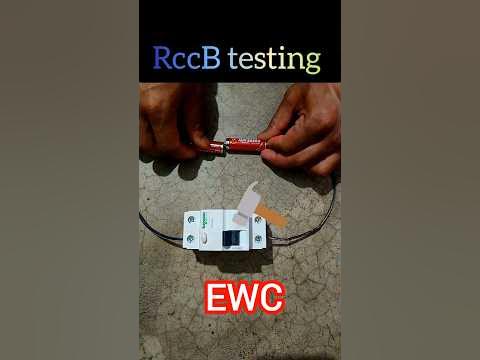Trip To Check RCCB Is Working or Not At Home | #electrical #shorts # ...