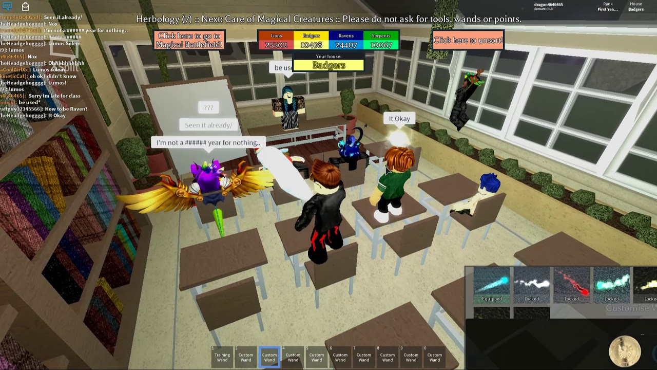 Roblox [UPDATE!]Wizard School Roleplay 2 - YouTube