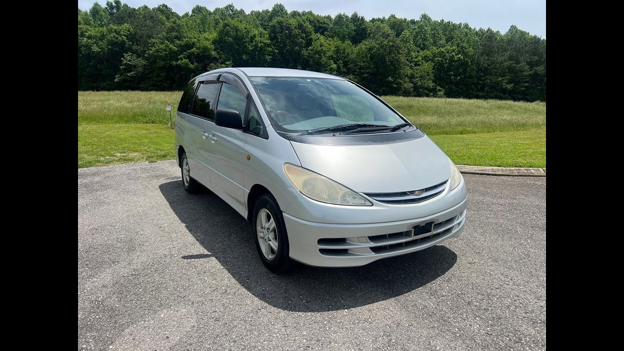 TechMotorsPostalCars.com 2000 Toyota Estima 31K Miles Factory RHD USA ...