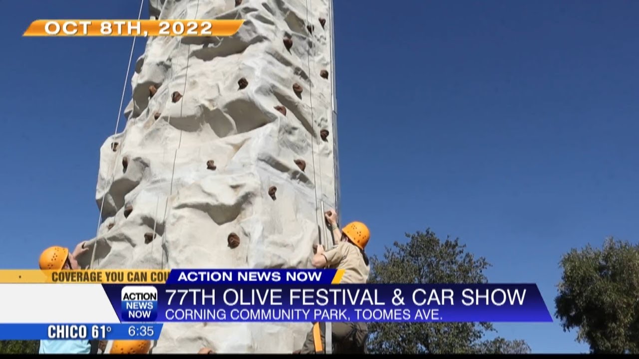 77th Olive Festival and car show in Corning - YouTube