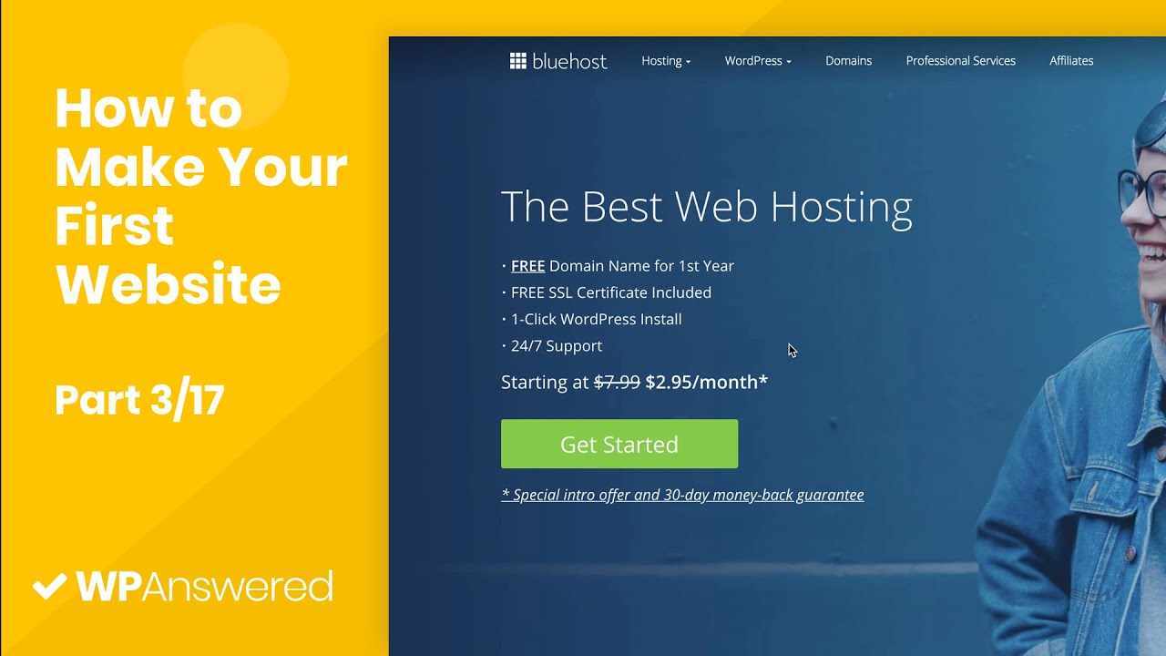 Get Your New Website Online | How to Make Your First Website with ...