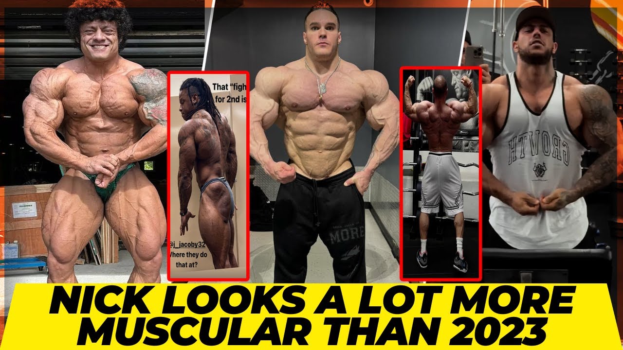 Nick Walker looks a lot more muscular than 2023 +Don't sleep on Beef ...