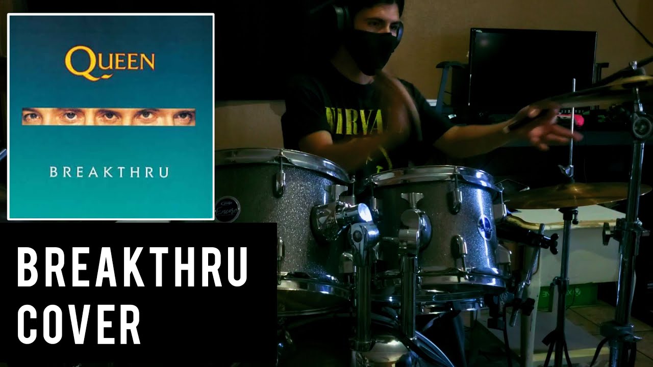 Queen - Breakthru - DRUM COVER - YouTube