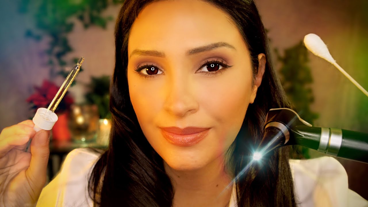 ASMR Ear Cleaning | Holistic Ear Cleaning for Tingles Roleplay - YouTube