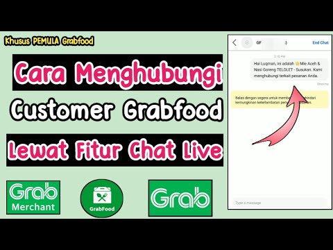 Cara Chat Customer Grab di Aplikasi Grab Merchant || Cara Chat Live ...
