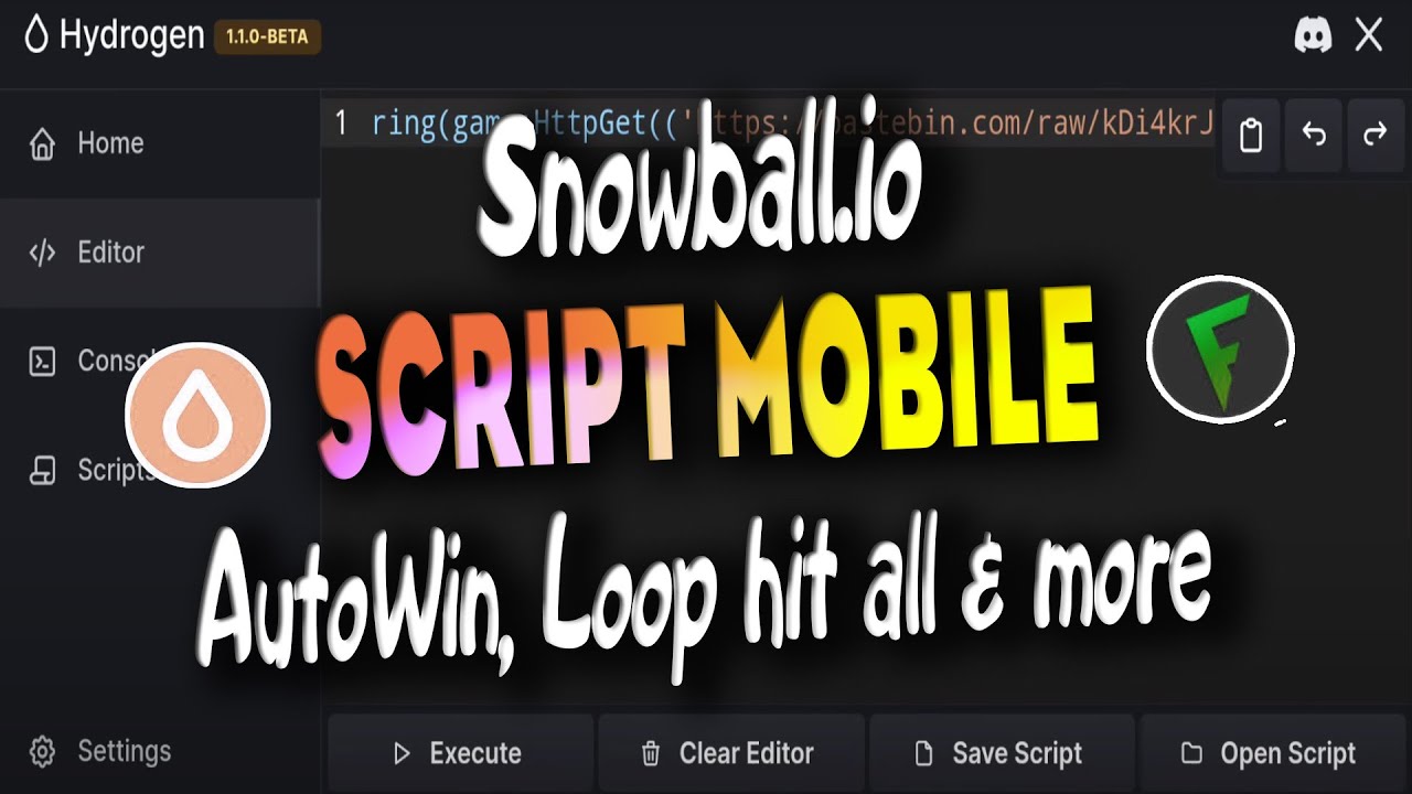 Snowball.io script mobile – (AutoWin, Loop hit all & more) For Fluxus ...