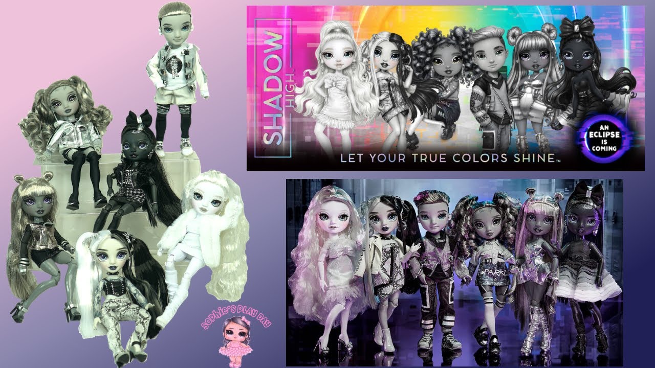 Shadow High Reveal Unboxing All Series 1 Dolls - YouTube