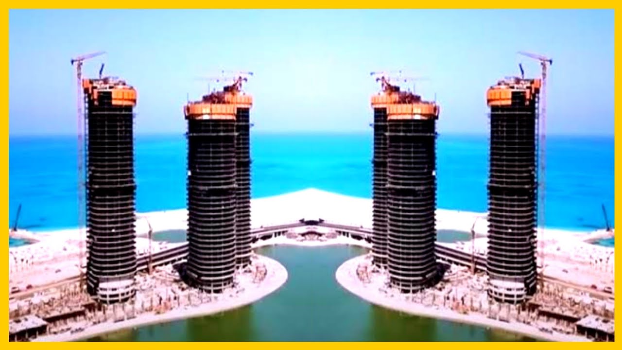 EGYPT SMART CITY | Artificial Lake City Construction - YouTube