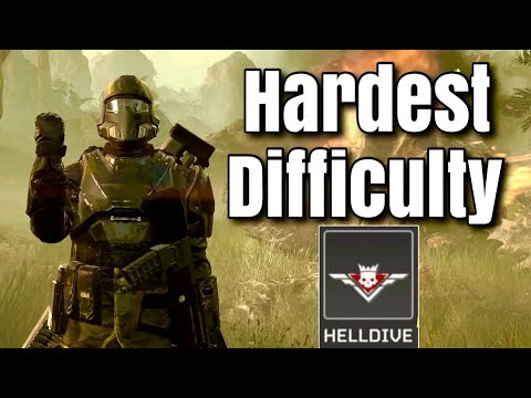 Playing The Hardest Difficulty In Hell Divers 2 With Noobs🥲 - YouTube
