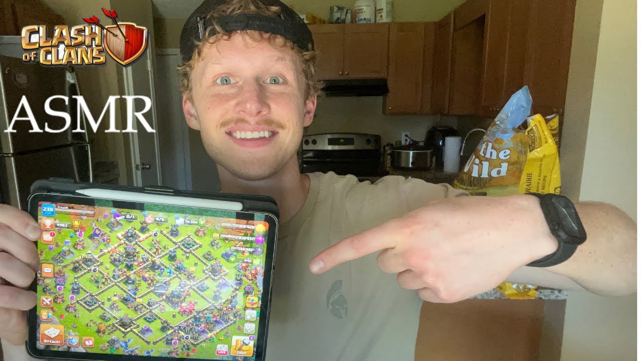 ASMR Clash Of Clans! Clan Games | New Attack Strat | Loot Grind - YouTube