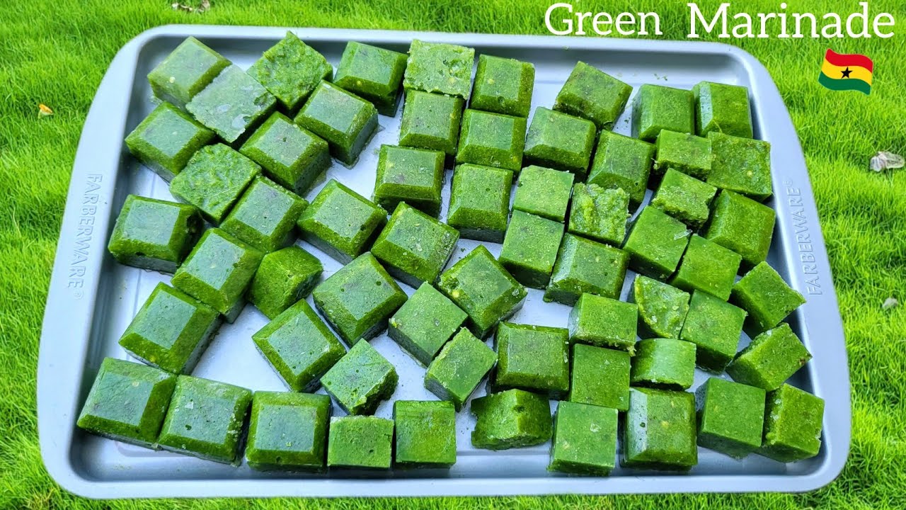 Healthy all purpose green marinade - YouTube