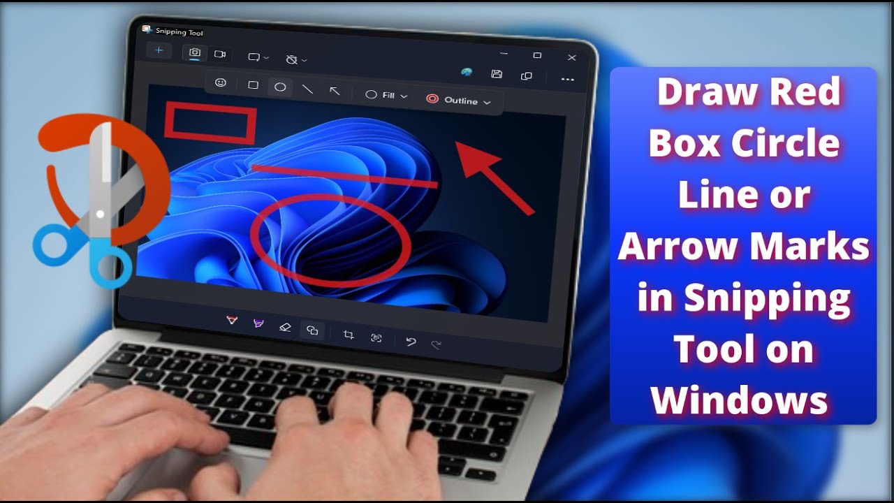 How To Draw Boxes, Circles, Lines, & Arrows In Snipping Tool On Windows