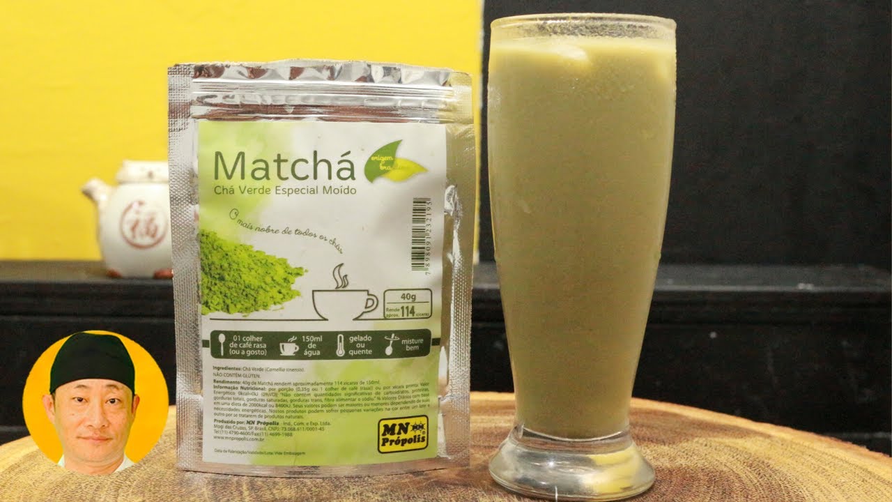 Matchá gelado com leite - bebida japonesa refrescante - YouTube
