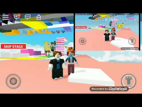 Jogando parceira elo Roblox - YouTube