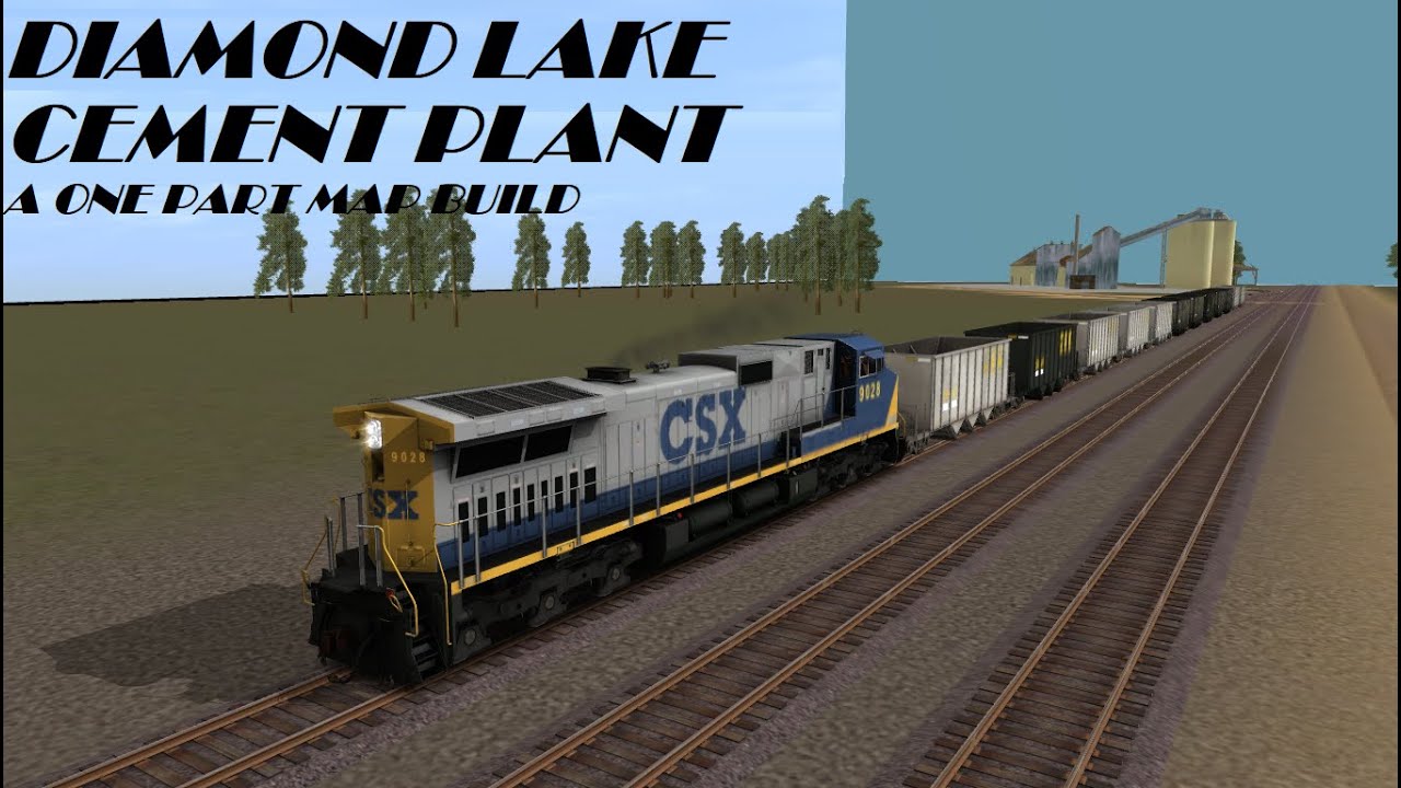 Diamond lake cement plant - YouTube