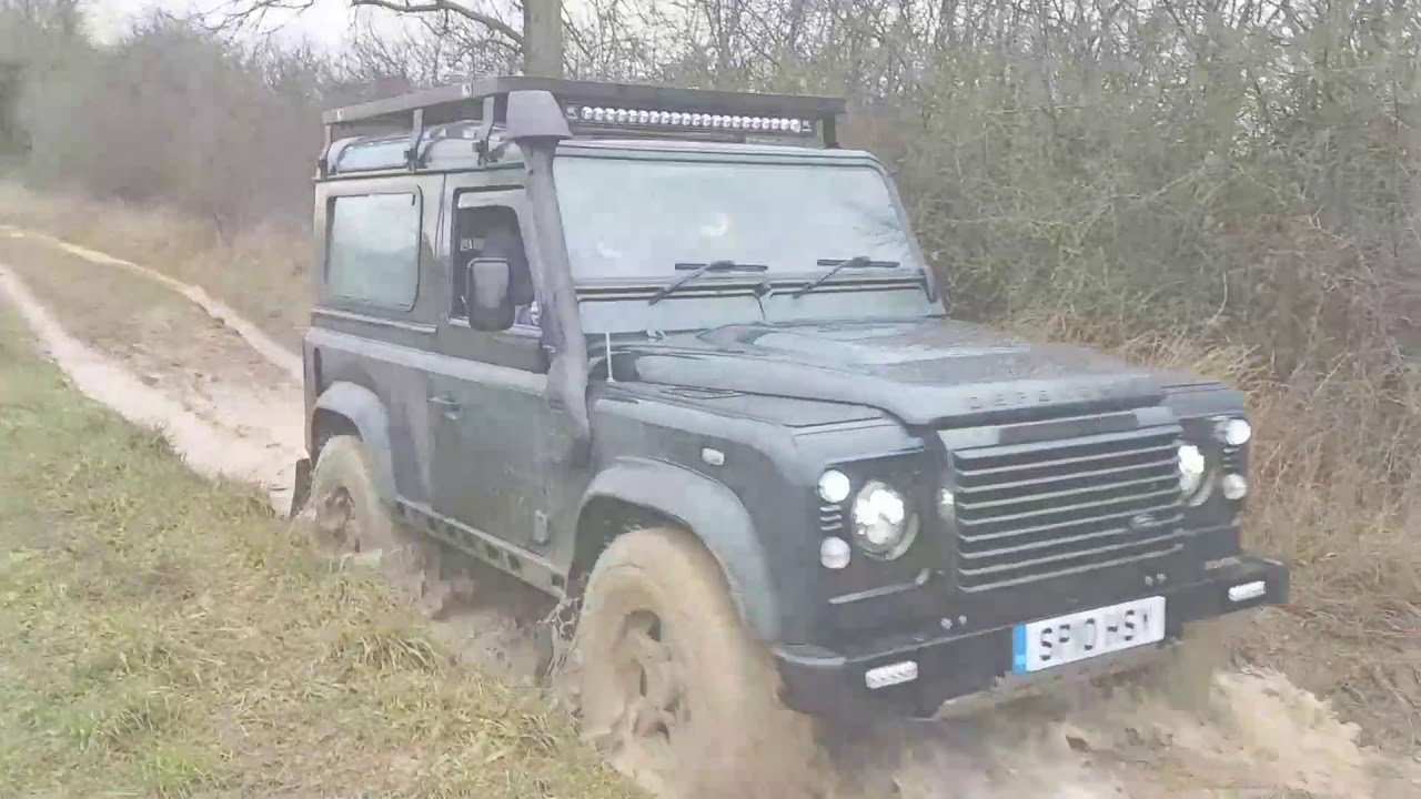 The Drift, a short adventure; With a defender 90 puma and discovery 2 ...