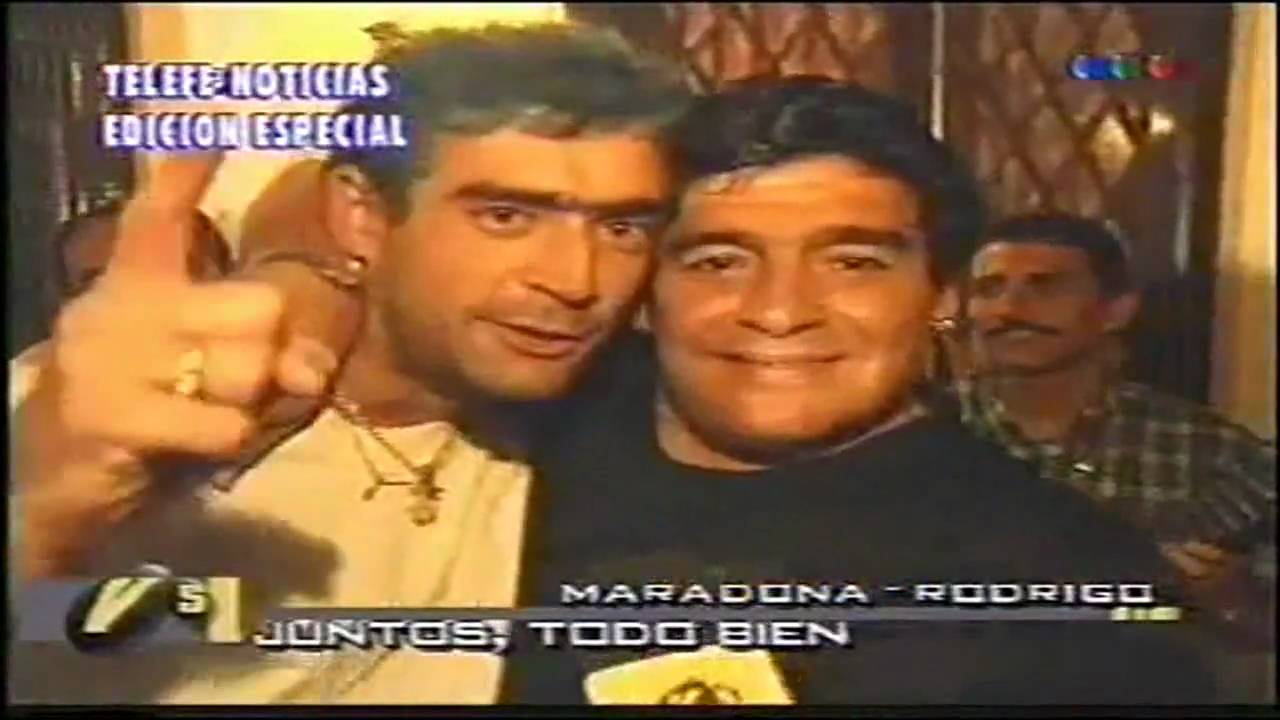 MARADONA Y RODRIGO, PROHIBIDO OLVIDAR !!! - YouTube