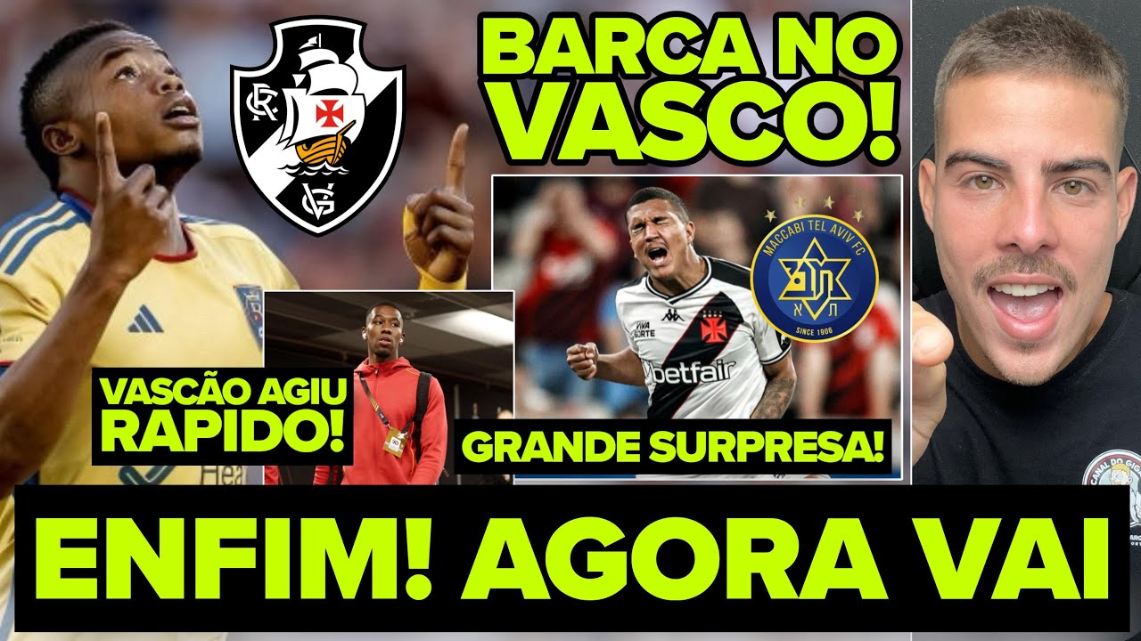 AGORA VAI! VASCO PREPARA ANÙNCIO DE ANDRES GOMEZ! VASCÃO VAI ACELERAR ...