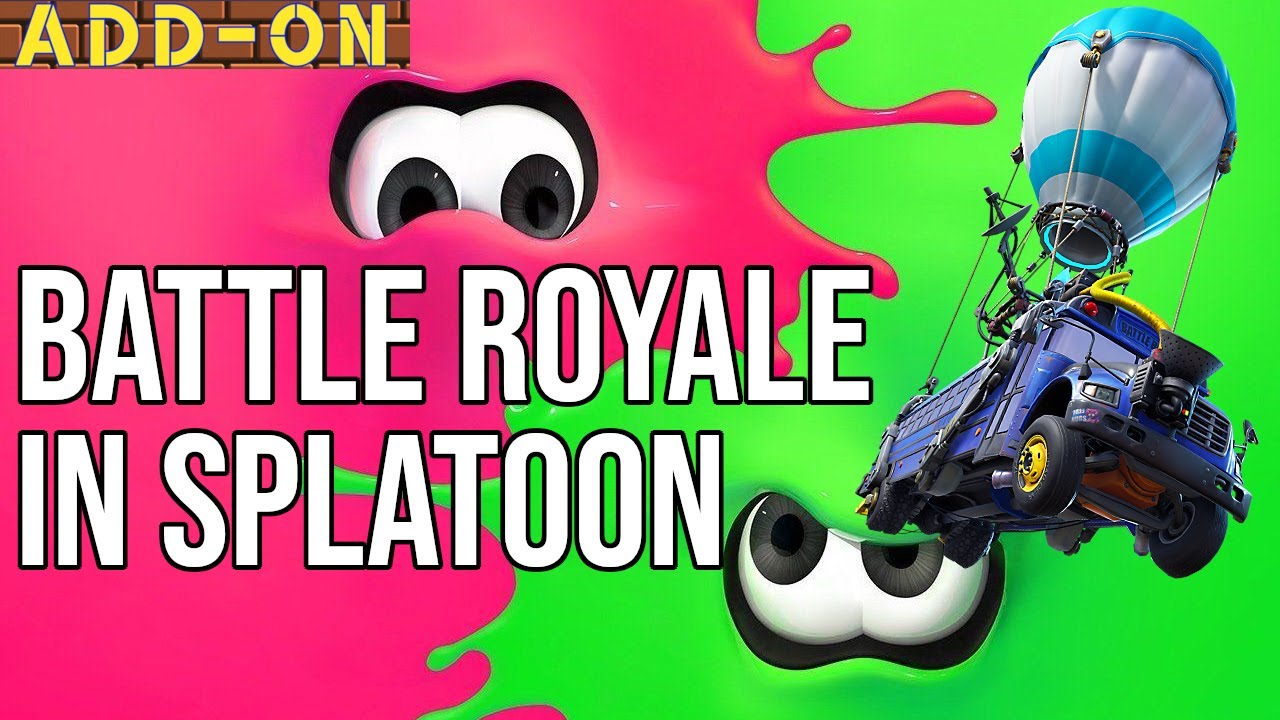 Battle Royale in Splatoon - Add-On - YouTube