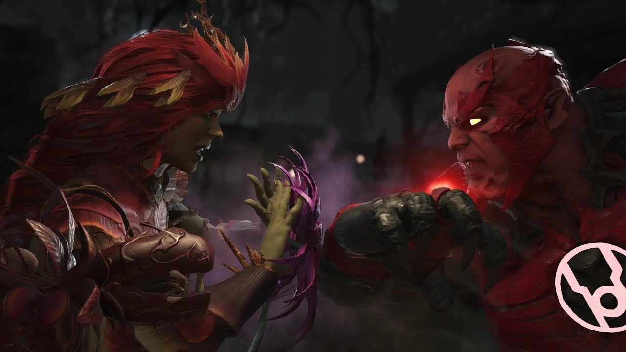 Injustice 2 : Poison Ivy Vs Atrocitus - All Intro/Outros, Clash ...