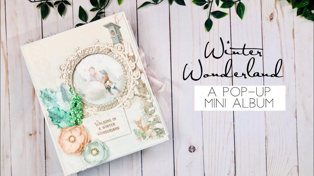 Winter Wonderland POP-UP Mini Album - YouTube