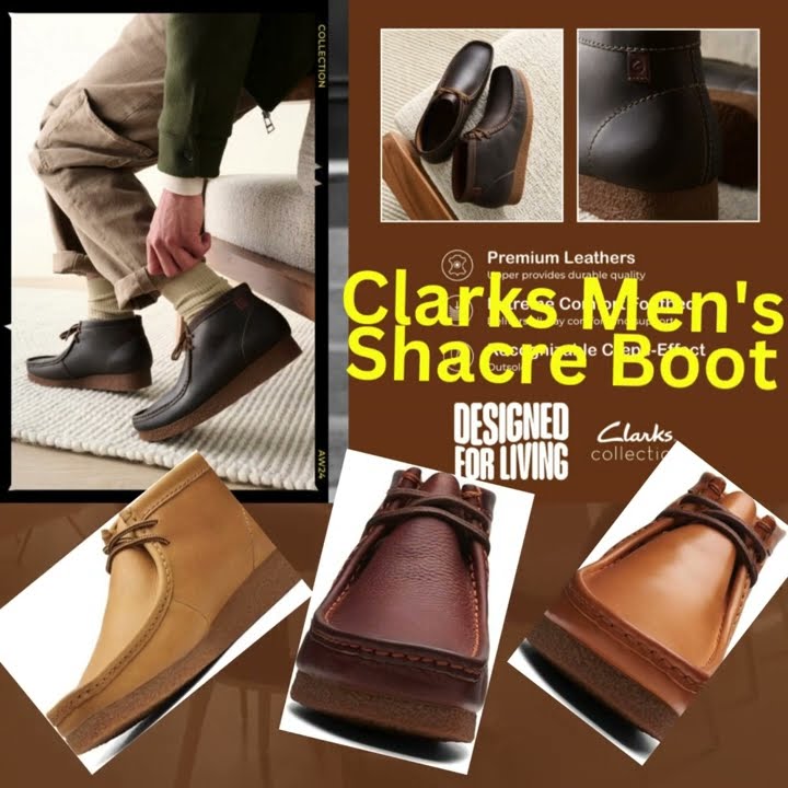Clarks Men's Shacre Boot. - YouTube