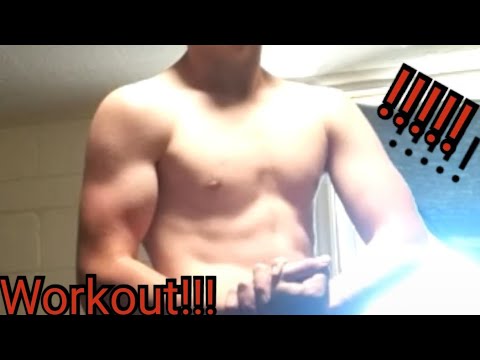 14 Year Old Workout And Flexing - YouTube